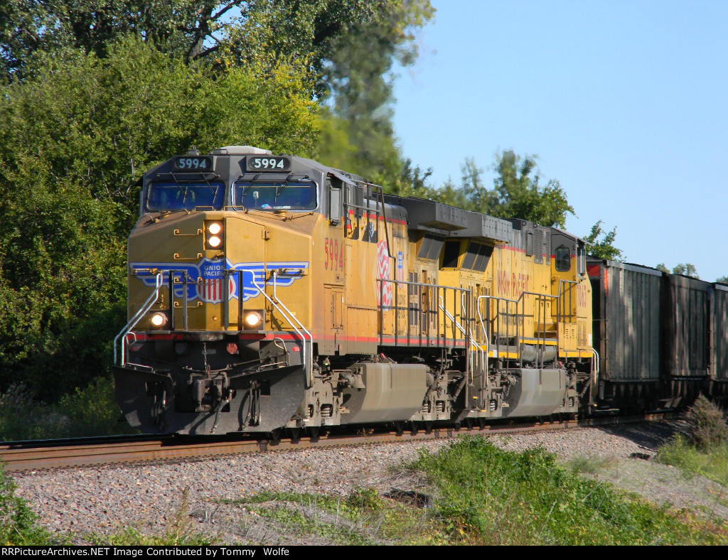 UP 5994 Leads UP Train CETPA-29